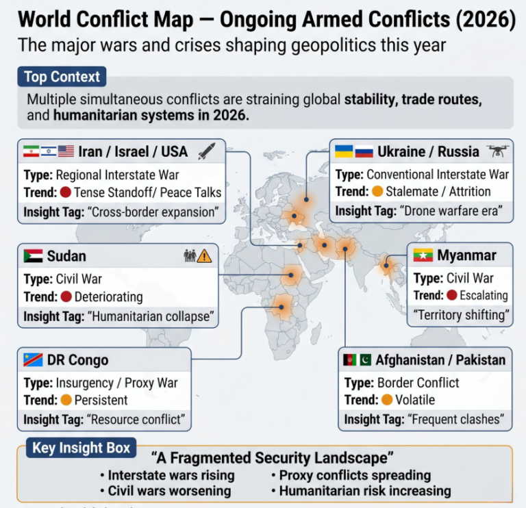 Countries Currently at War 2026: The Complete Global Conflict Tracker